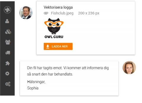 Vektorisera logga | AI, SVG, EPS, PDF-vektorformat